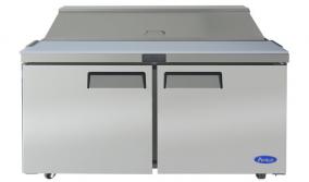Atosa MSF8303GR 2 Door Refrigerated Salad Prep Counter W1530mm